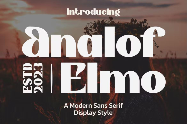 Analof Elmo Font Fonts Hut