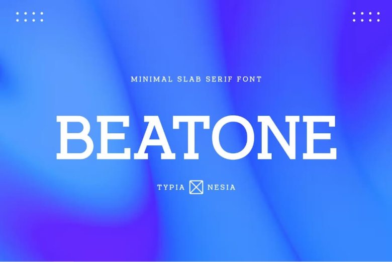 Beatone Font - Fonts Hut